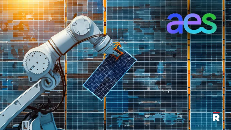 AES Launches First AI-Enabled Solar Installation Robot