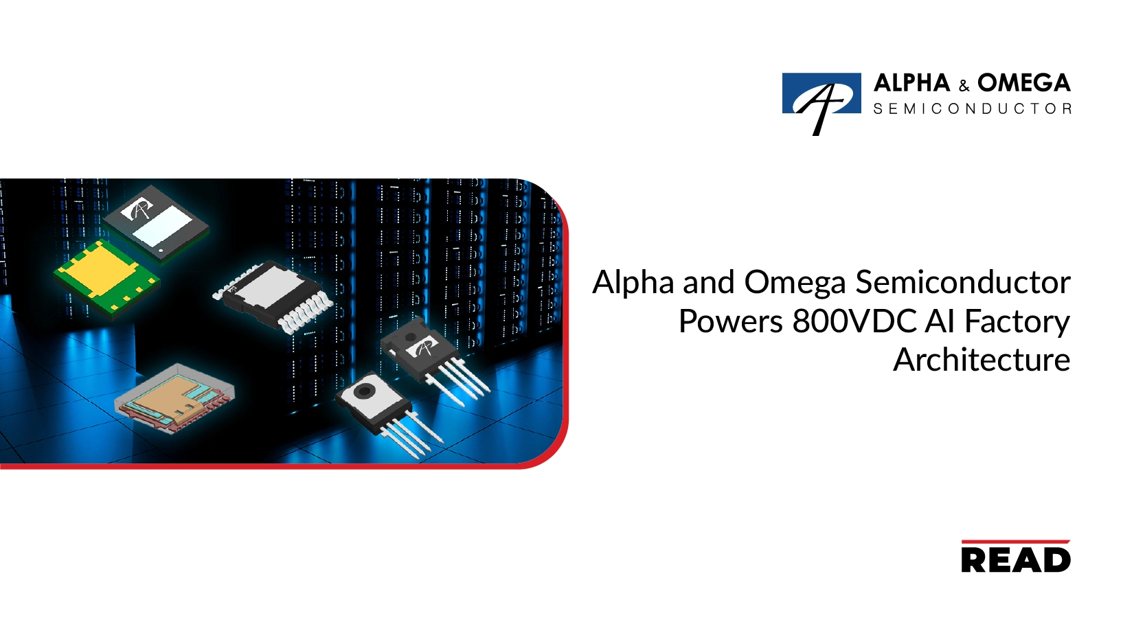 Alpha and Omega Semiconductor Powers 800VDC AI Architecture