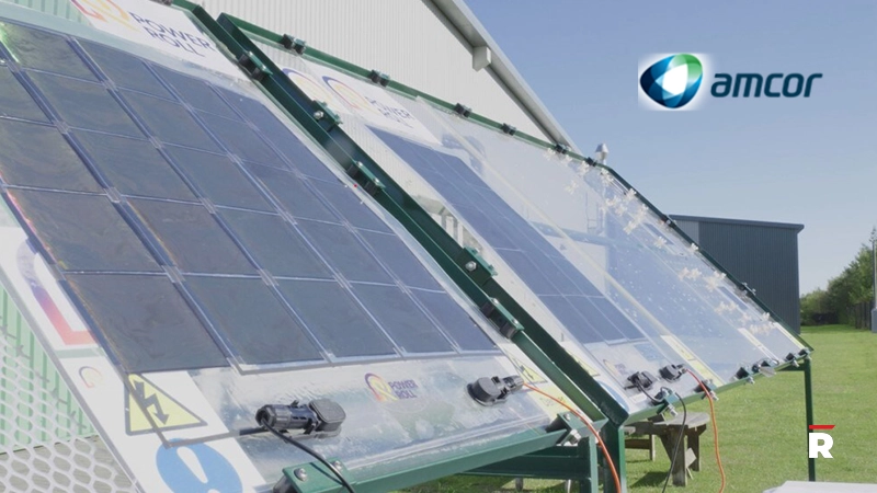 Amcor & Power Roll Unveil Game-Changing Solar Film