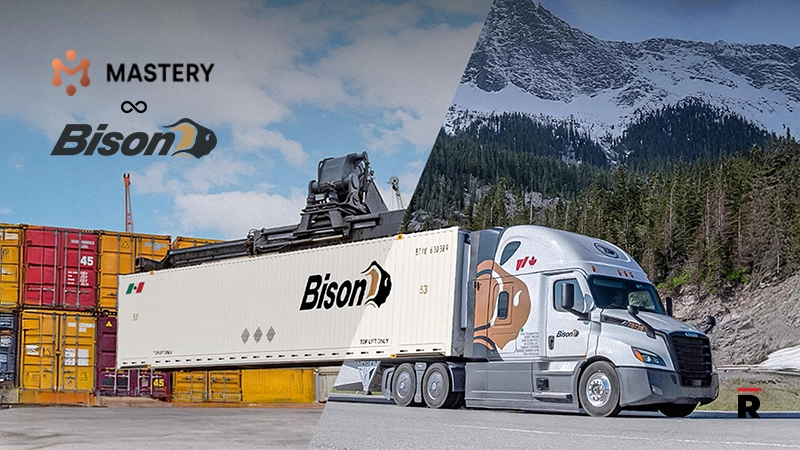 Bison Transport Partners with Mastery Logistics Systems