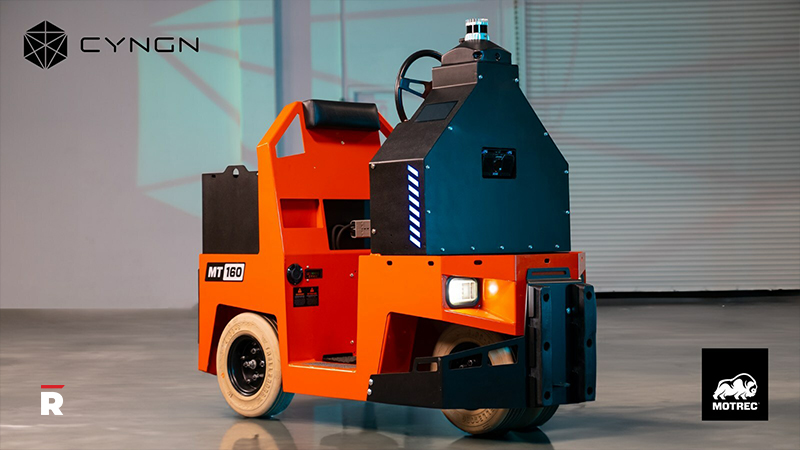 Cyngn Reveals DriveMod Tugger: Fully Autonomous, Electric Tugger for ...