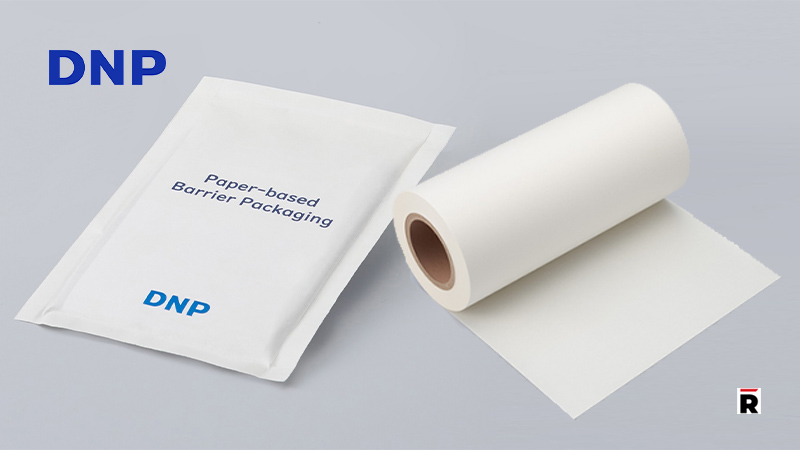 DNP Develops Paper High Barrier Mono-material Sheet for Packaging