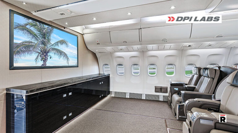 DPI Labs Introduces Remote Phosphor LED Technology to Aircraft Cabin