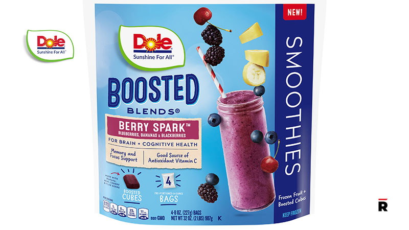 Dole Packaged Foods Sparks Innovation with Frozen Fruit Smoothie