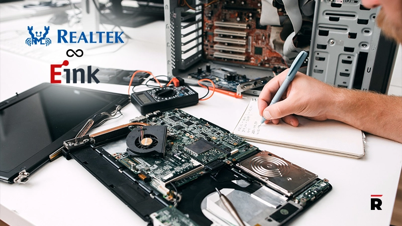 E Ink Partners with Realtek to Introduce Second-Gen SoP and ESL