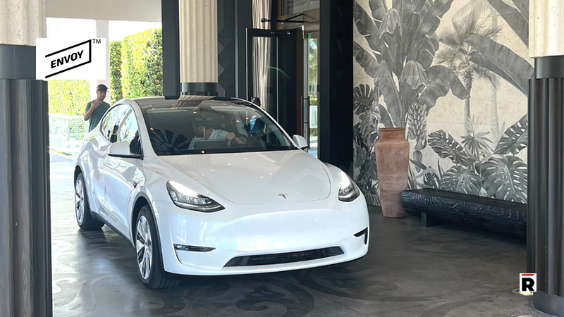 Envoy launches Tesla as an Amenity to Hospitality Market