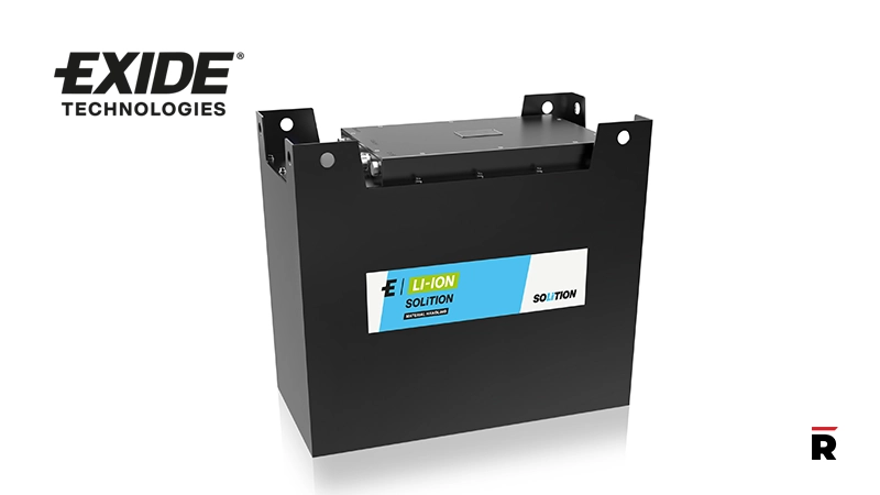 Exide Launches Lithium-Ion Battery for Material Handling