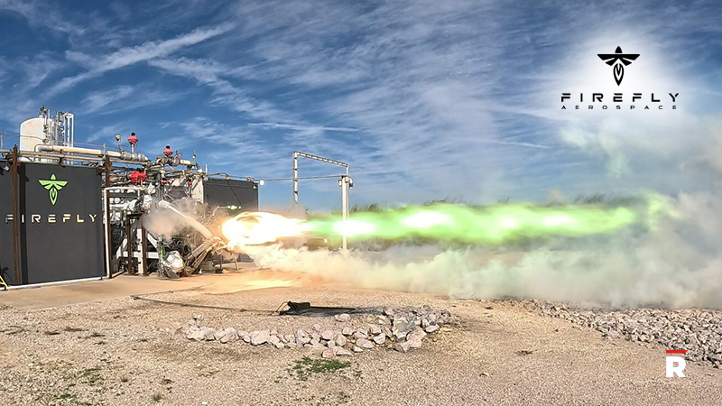 Firefly Aerospace Completes First Miranda Engine Hot Fire Test