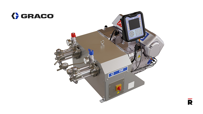 Graco develops variable-ratio electric metering systems for 2-component ...