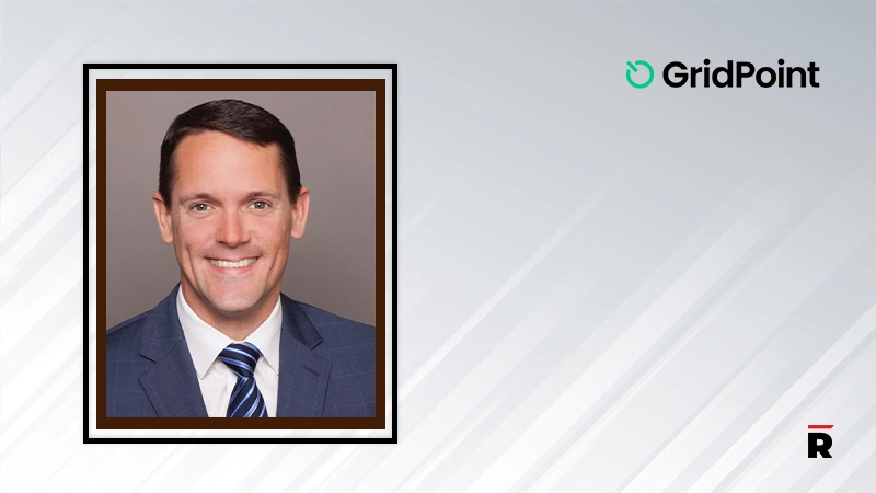 GridPoint announced the appointment of Derek Booth as CEO