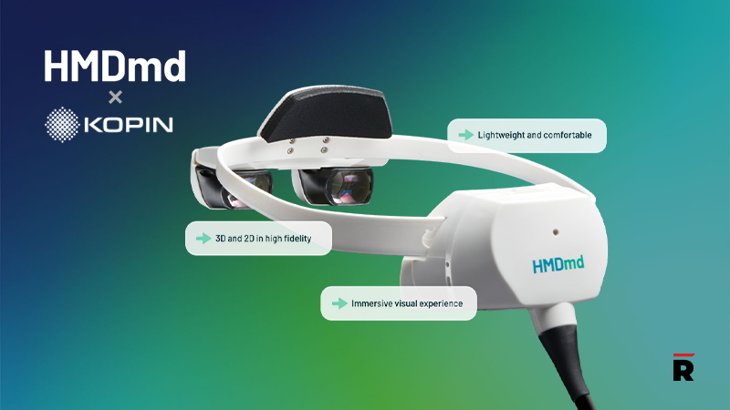 Kopin & HMDmd Partners for Wearable Surgical Display Systems