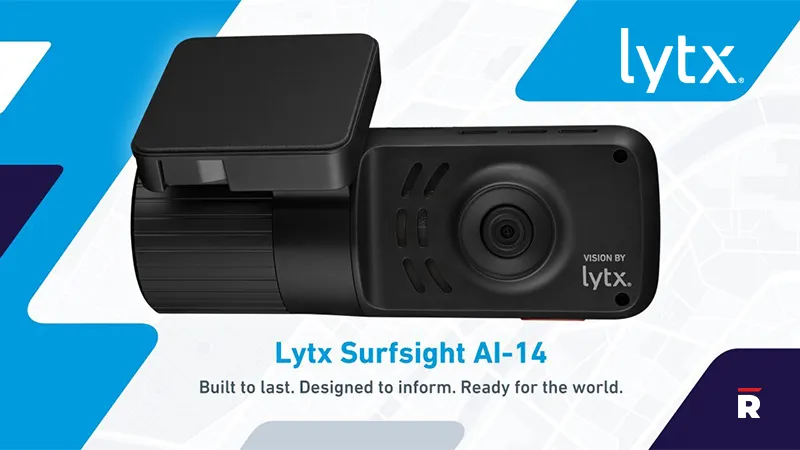 Lytx Launches Surfsight AI-14 Dash Cam, for Fleet Safety