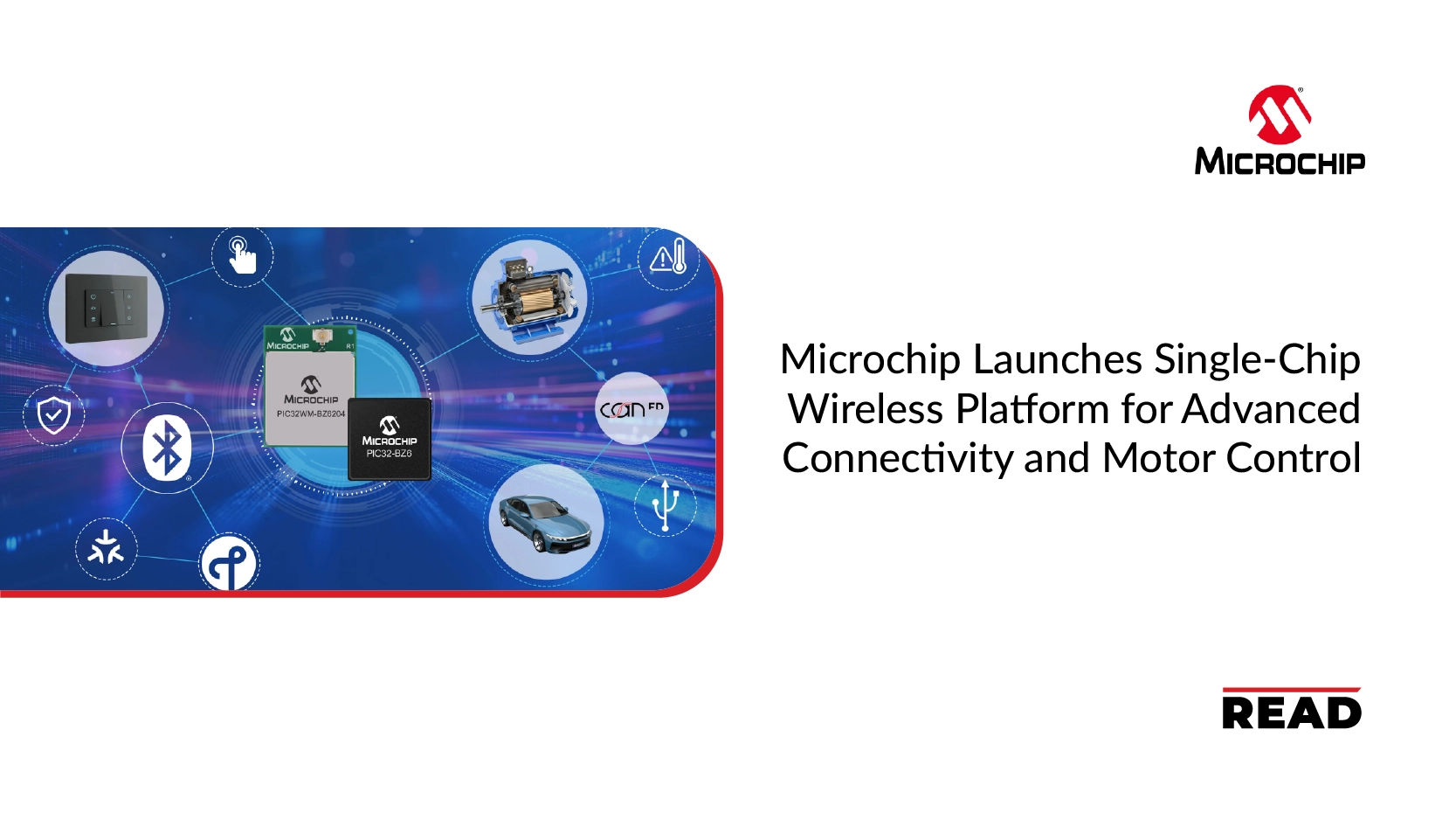 Microchip Launches Single-Chip Wireless Platform