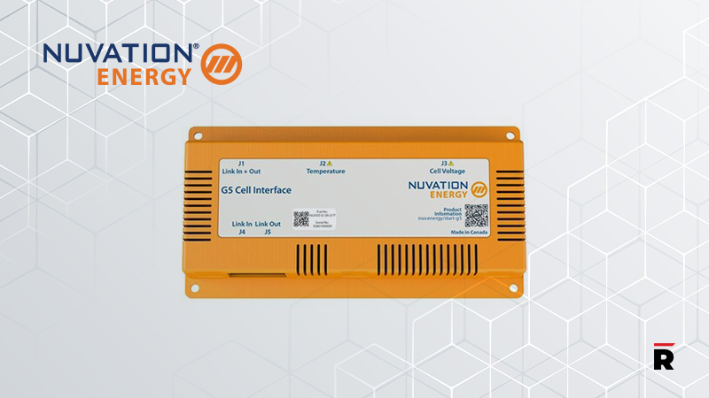 Nuvation Energy Unveils High-Density Cell Interface for G5 1500V Battery System