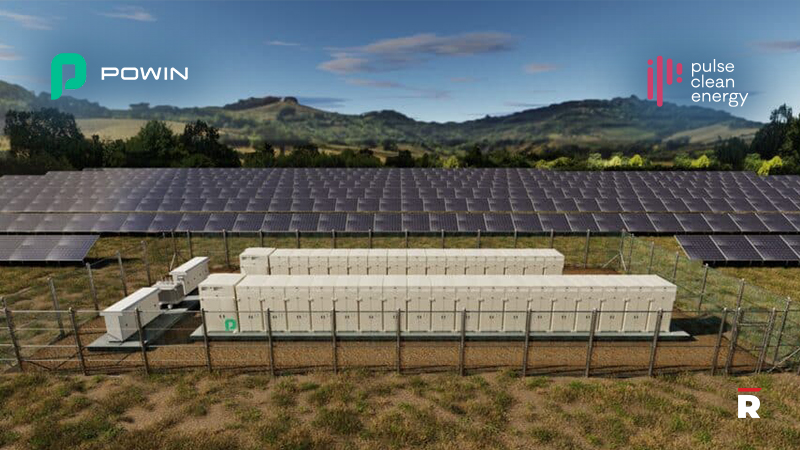 Powin and Pulse Clean Energy Partner on a 50 MW / 110 MWh UK Battery Energy Storage System