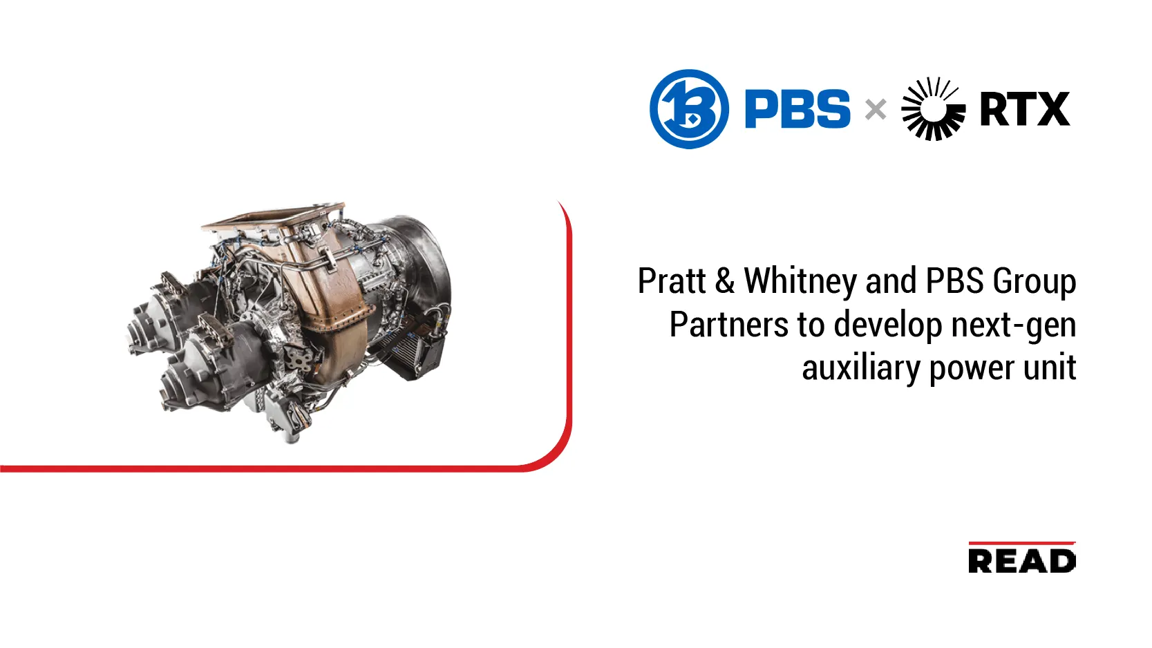 Pratt & Whitney and PBS Group Partners for auxiliary power unit