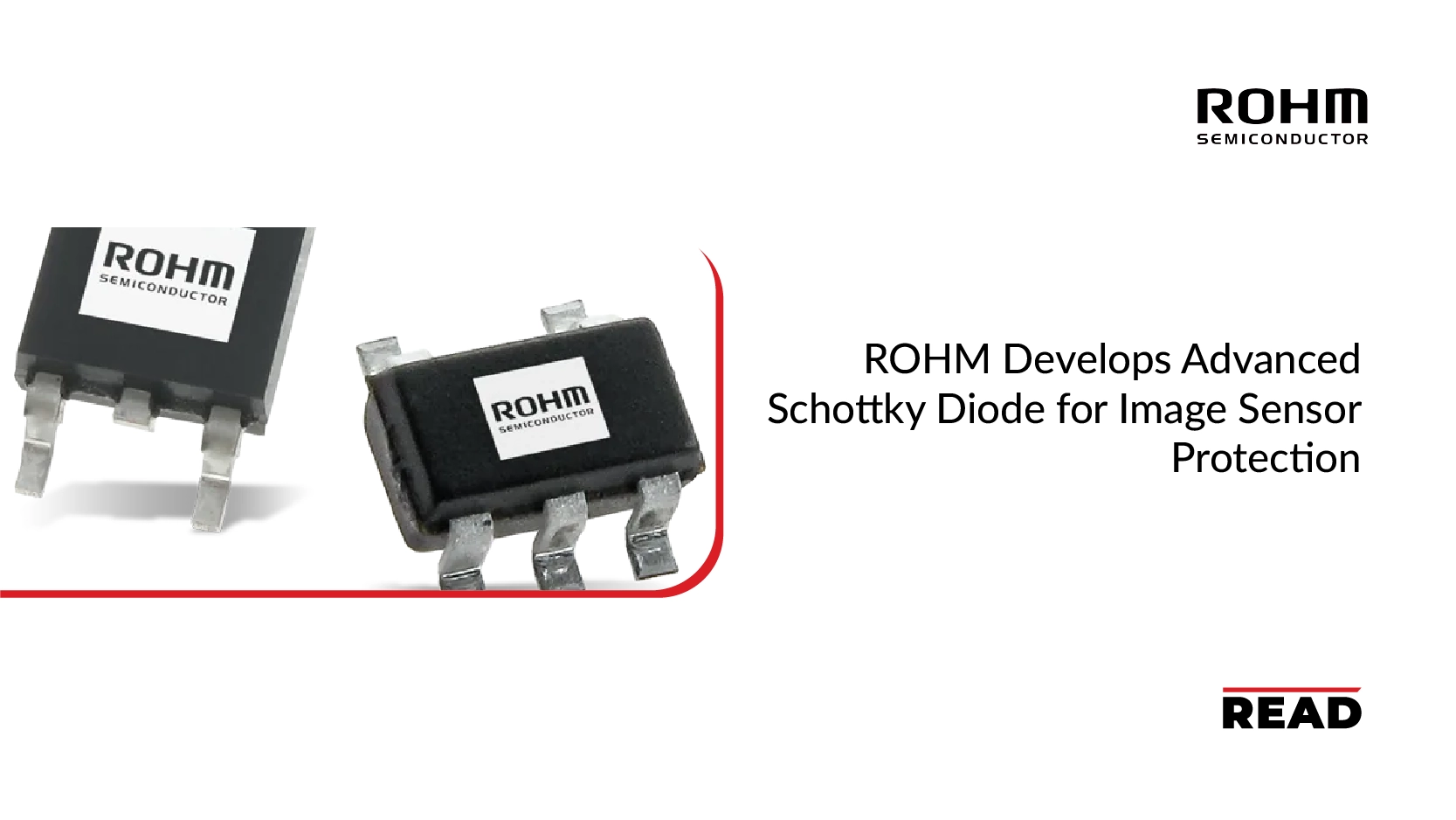 ROHM Develops an Schottky Diode for Image Sensor Protection