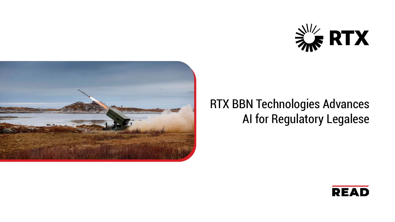 RTX BBN Technologies Advances AI for Regulatory Legalese