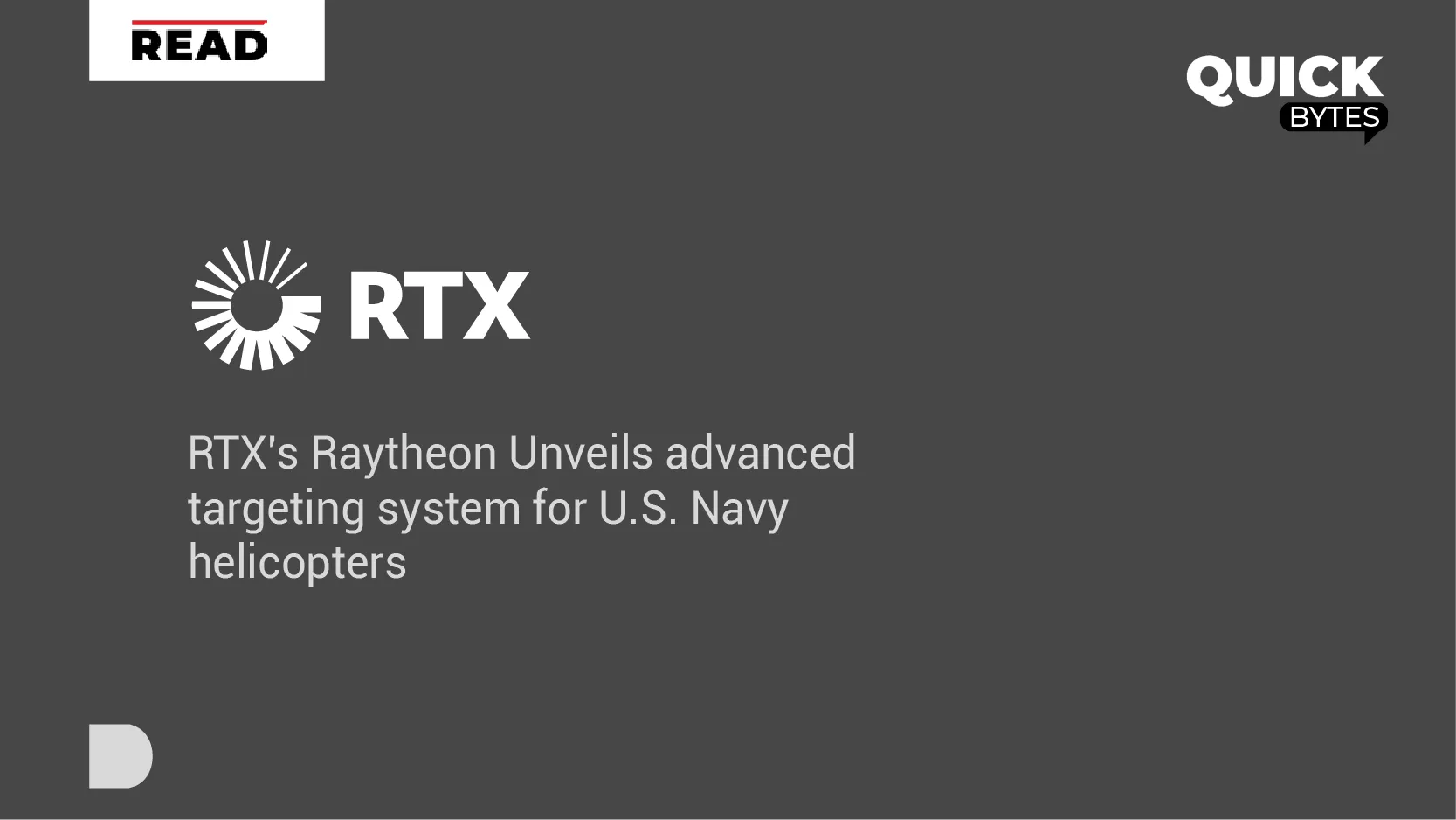 RTX's Raytheon Unveil Targeting System for U.S. Navy helicopters