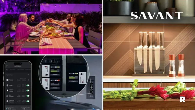 Savant Unveils New GE Smart Lighting, Shading, and Power Solutions at CES 2025