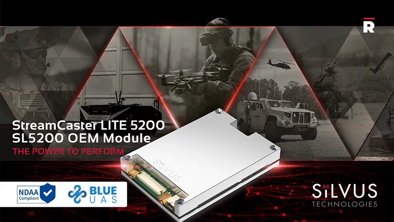 Silvus Technologies StreamCaster LITE 5200 to UAS Framework