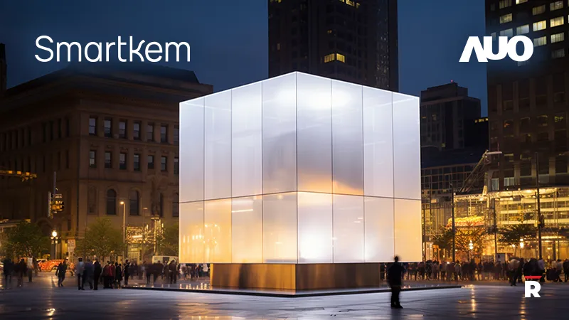 Smartkem & AUO Partner for Rollable, Transparent MicroLED Displays