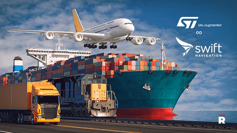 Swift Navigation partners with STMicroelectronics