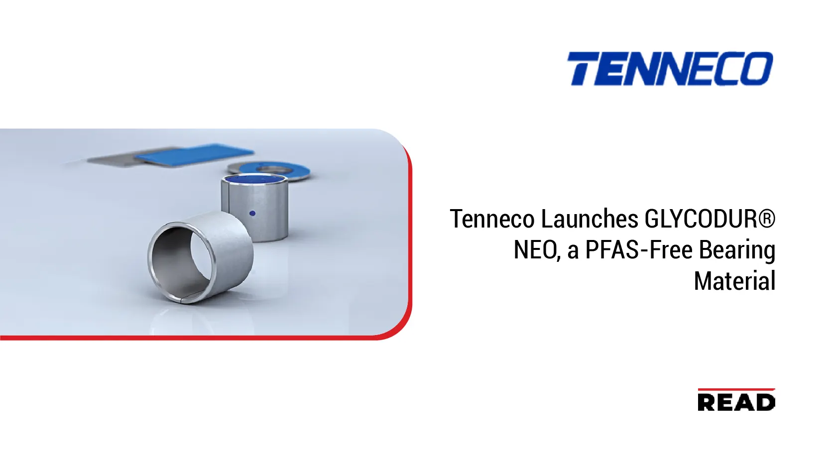 Tenneco Launches GLYCODUR NEO, PFAS-Free Bearing Material
