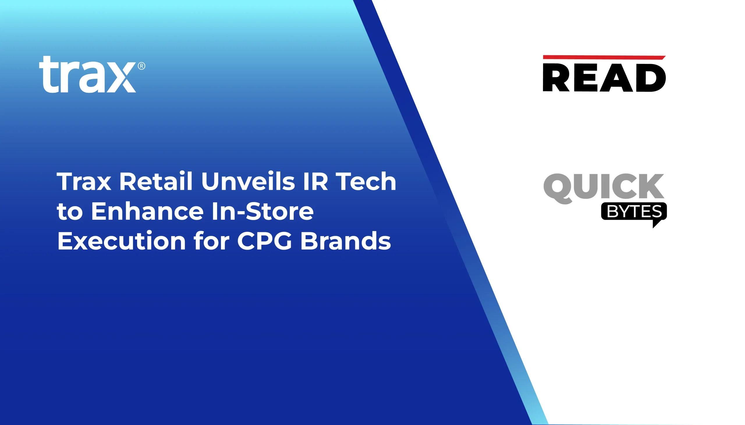 Trax Retail Unveils IR Tech for In-Store Execution for CPG Brands