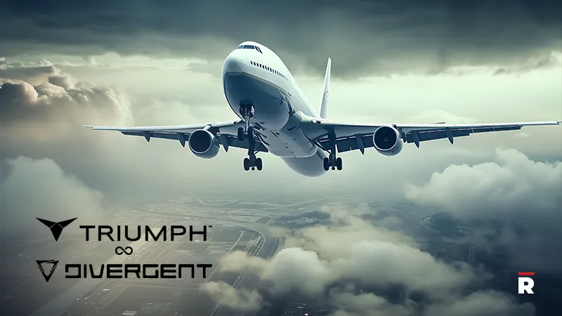 Triumph and Divergent Partners for Aircraft Component Production