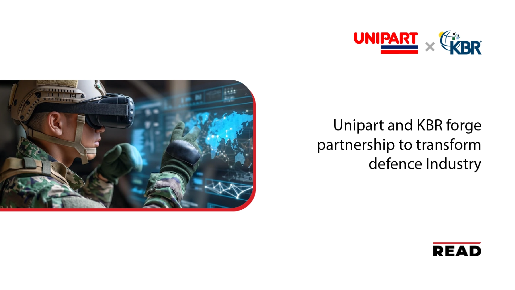 Unipart and KBR forge partnership to transform defence Industry