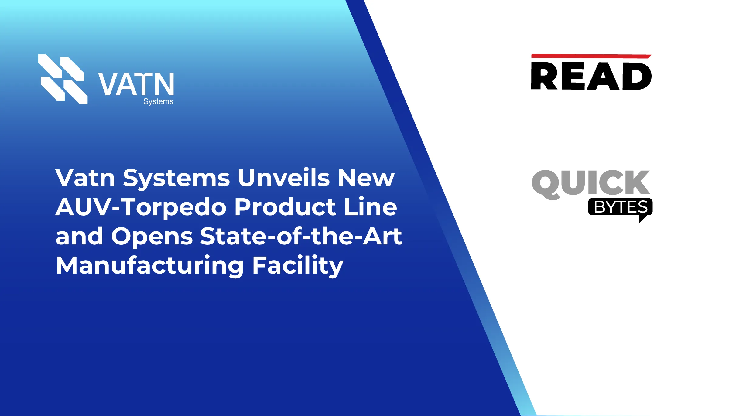 Vatn Systems Debuts Modular AUV Torpedo Line