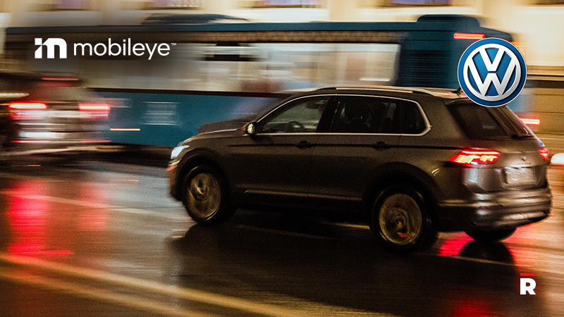 Volkswagen ADMT Announces Agreement With Mobileye for Autonomous Driving