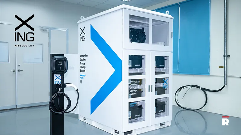 XING Mobility Launches World's First Immersion Cooling Battery Factory