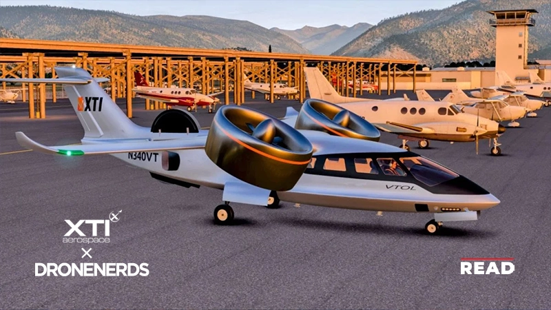 XTI Aerospace Acquires Drone Nerds & Secures $25 M Investment